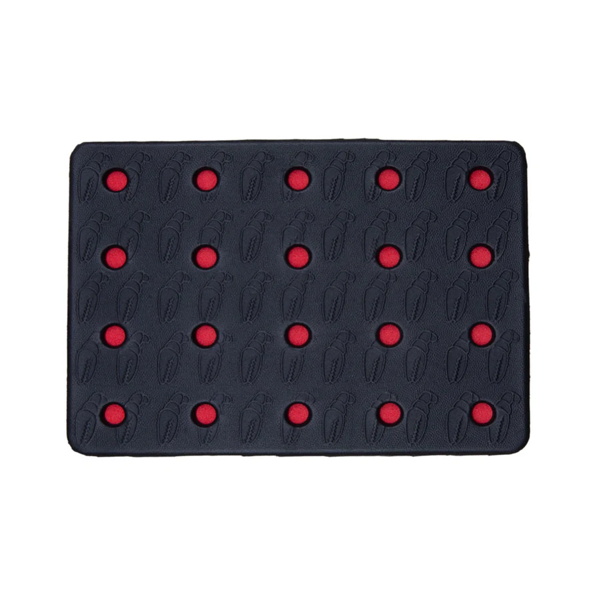 Crab Grab Holey Sheet Traction Pad - Black / Red - Directive Boardshop